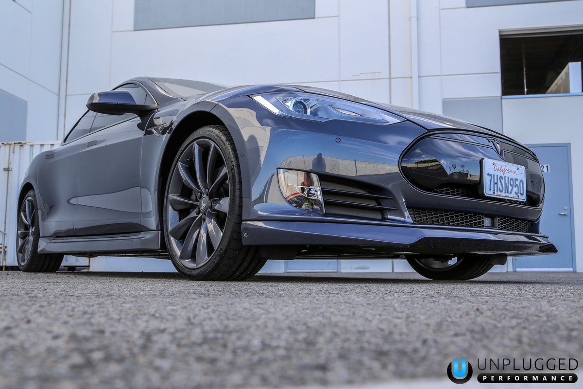 Unplugged Urethane Front Spoiler: Tesla Model S (2012-2016.5) - EPI ...