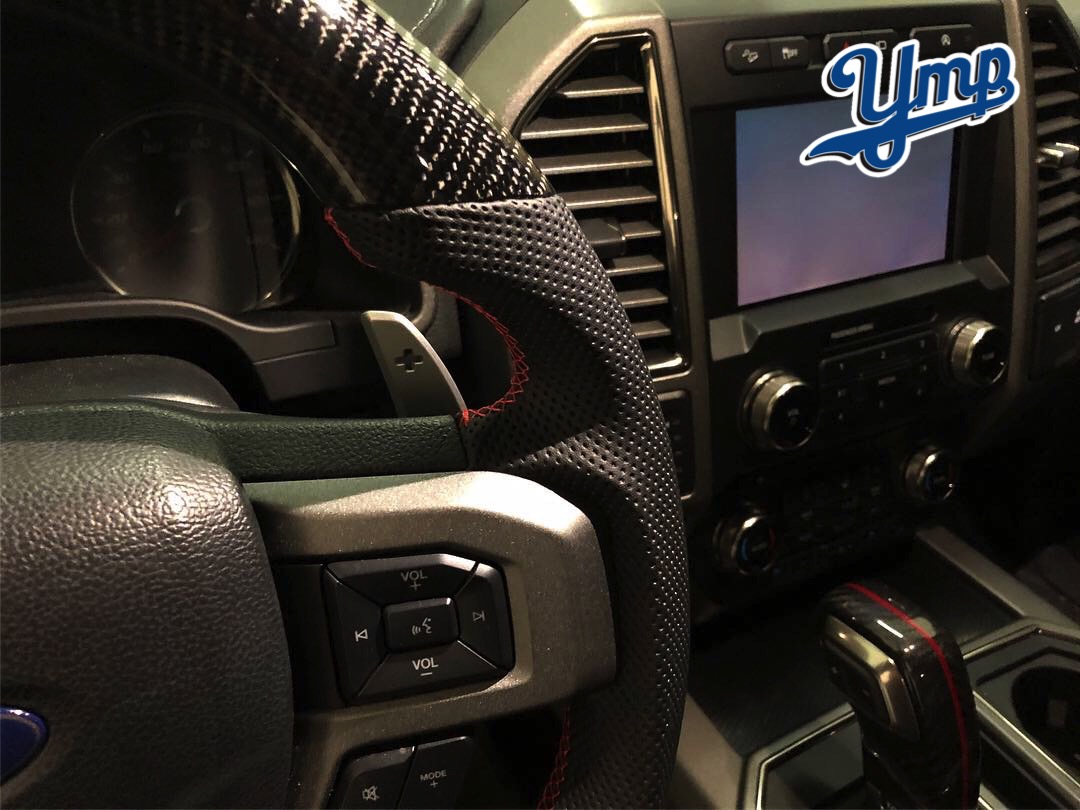 YMP Design Carbon Fiber Steering Wheel: 2017+ Ford F150 Raptor - EPI ...