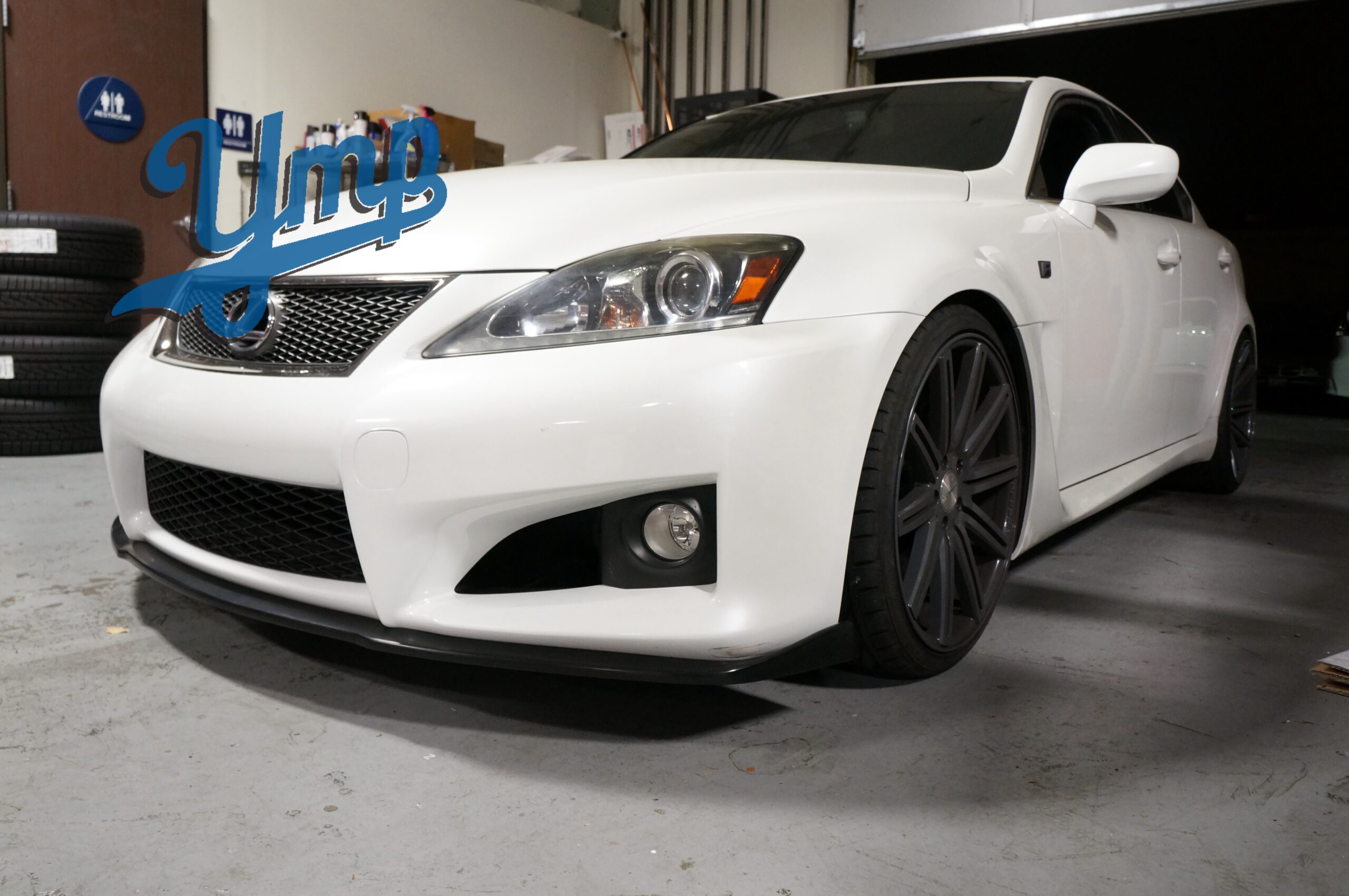 YMP Design Spec A Front Lip (Polyurethane): Lexus ISF 2008-2014 - EPI ...