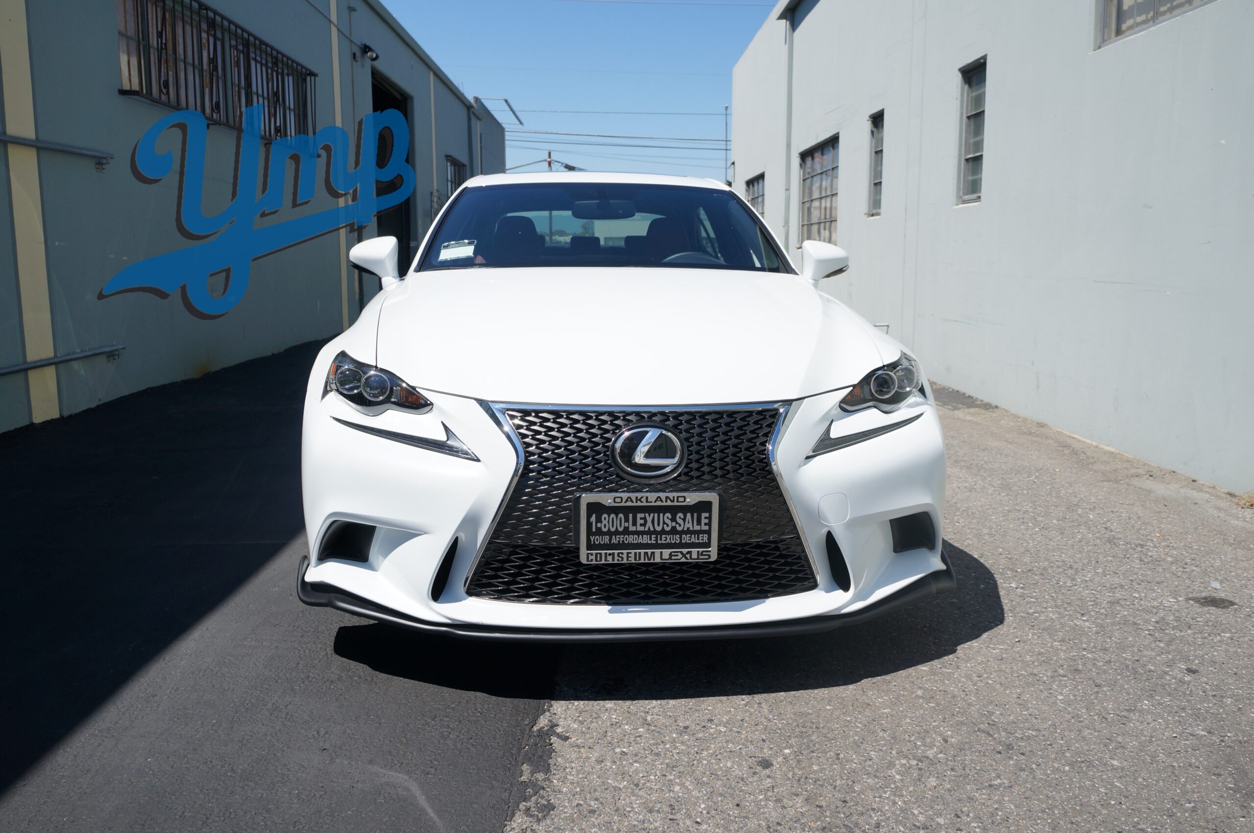 YMP Design Spec A Front Lip (Polyurethane): Lexus IS250 / IS350 ...