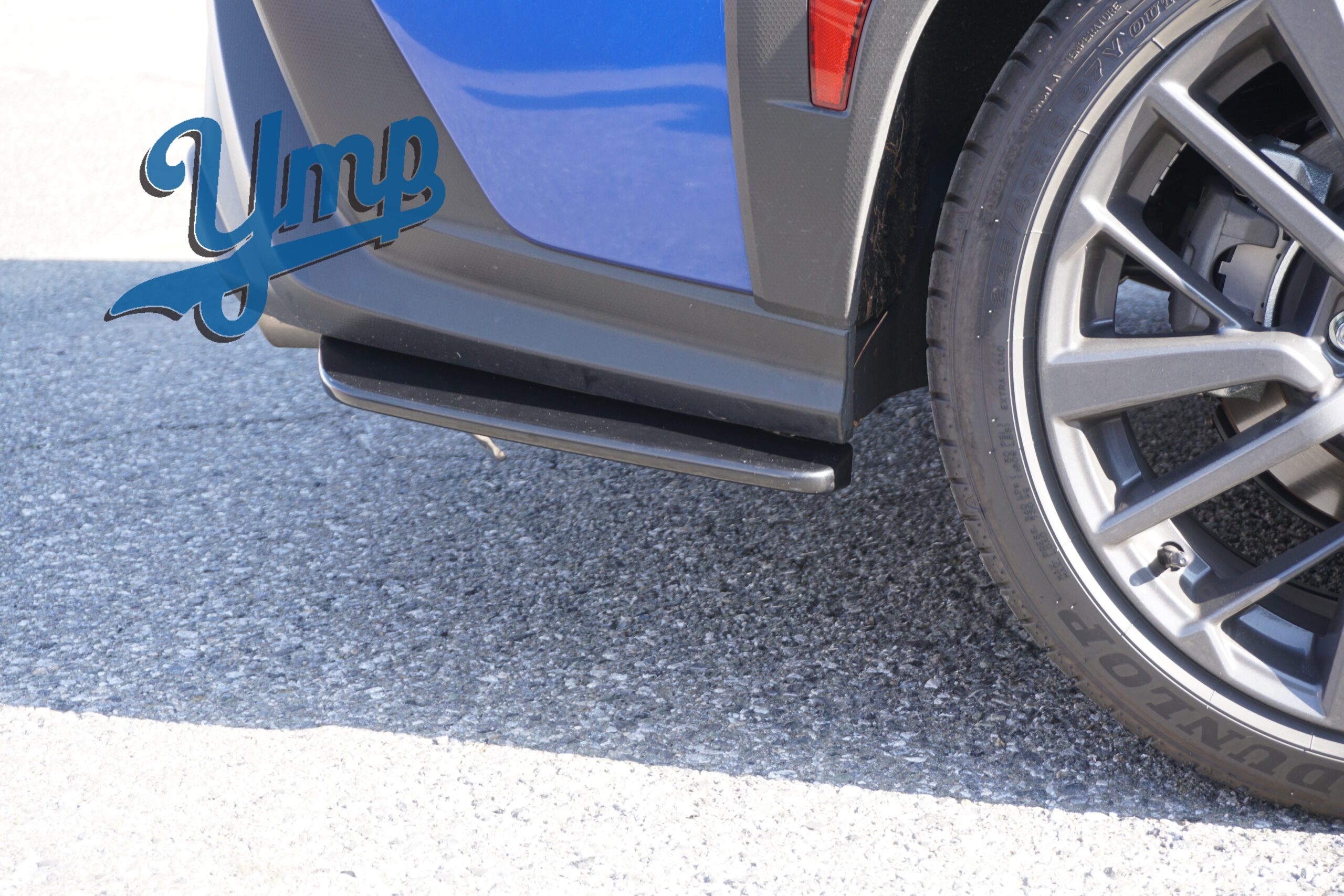 YMP Design Spec STi Rear Aprons (ABS Plastic): Subaru WRX 2022-2023 ...
