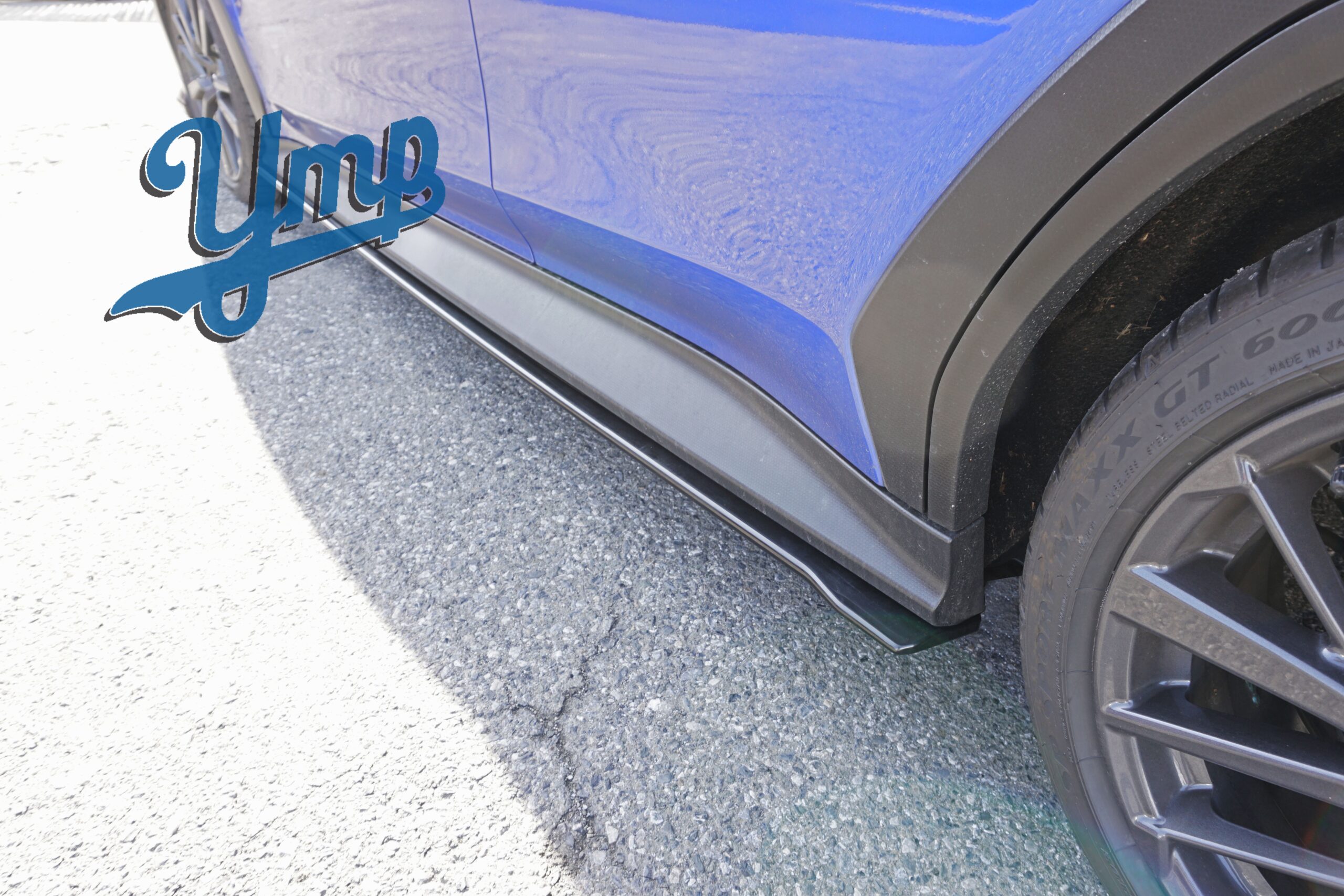 YMP Design Spec STi Side Skirt Extensions (ABS Plastic): Subaru WRX ...