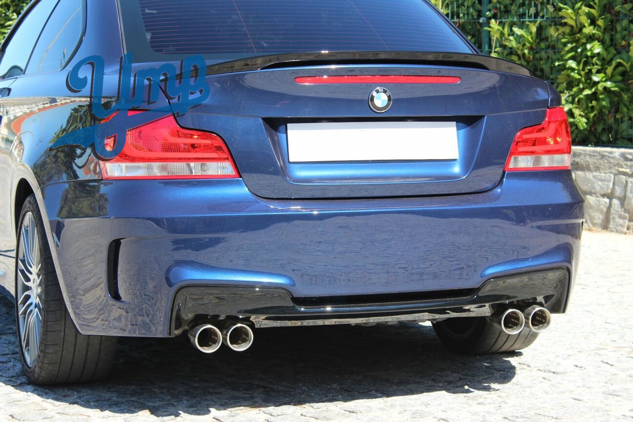 YMP Design Spec M Rear Bumper (Polypropylene): BMW 1 Series (E82 / E88 ...